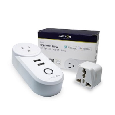 BIM objects - Free download! JARTON USA Wall Plug Smart Home Wi-Fi ...
