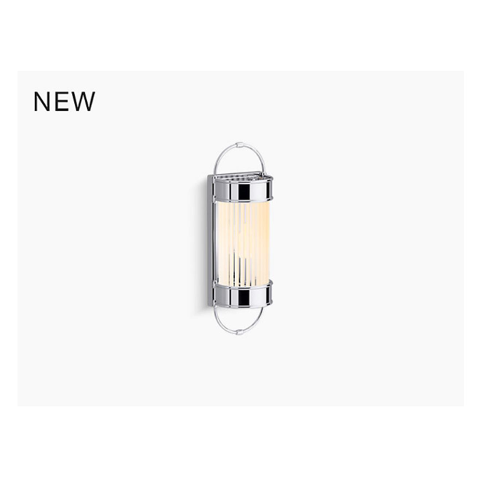 BIM objects - Free download! K-27751-SC01 Terret™ 15" one-light bath ...