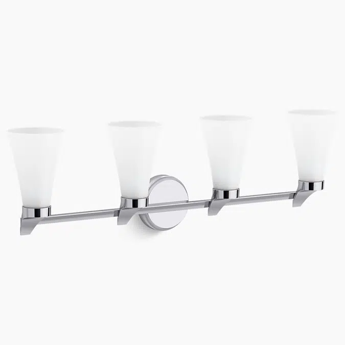 BIM objects - Free download! Simplice™ Four-light sconce | BIMobject