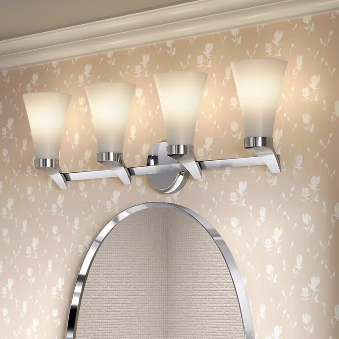 BIM objects - Free download! Simplice™ Four-light sconce | BIMobject