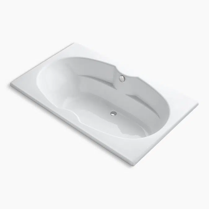 BIM objects - Free download! 7242 72" x 42" drop-in bath | BIMobject