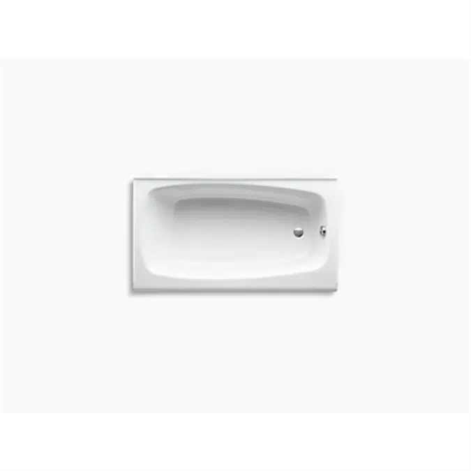 BIM objects - Free download! K-746 Seaforth™ 54" x 30-1/4" alcove bath ...