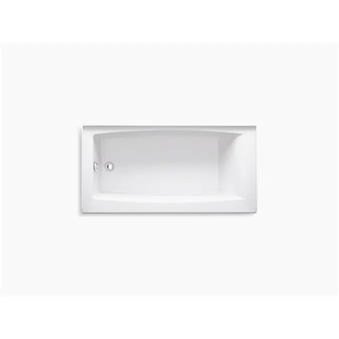 BIM objects - Free download! K-26109-LA Entity® 60" x 30" alcove bath ...