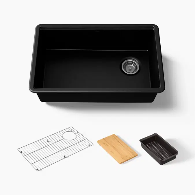 BIM objects - Free download! Ealing® 29-1/2" undermount single-bowl ...