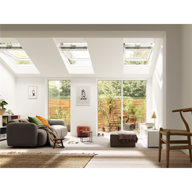 BIM objects - Free download! VELUX INTEGRA GGL pivot hung roof window ...