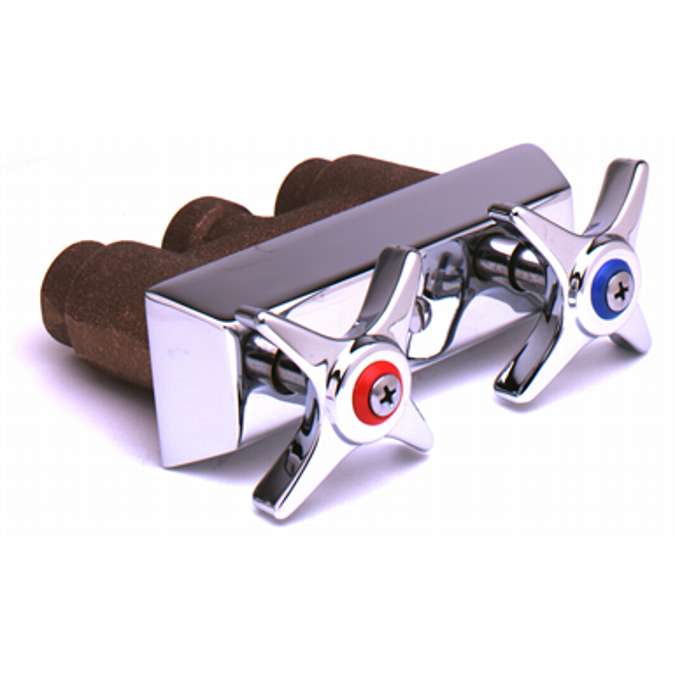 BIM objects - Free download! B-0512 Concealed Mixing Faucet, Wall Mount ...