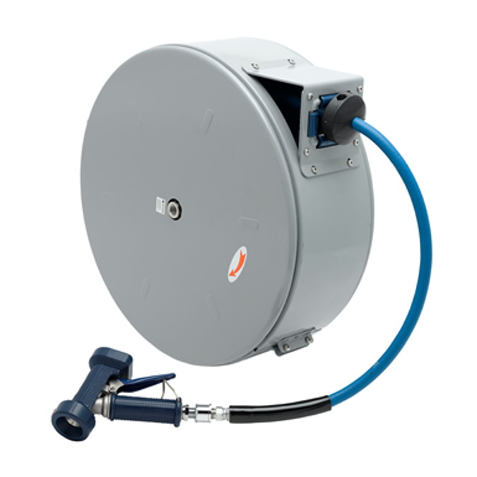 BIM objects - Free download! B-7242-C02 Hose Reel, Enclosed, Epoxy ...