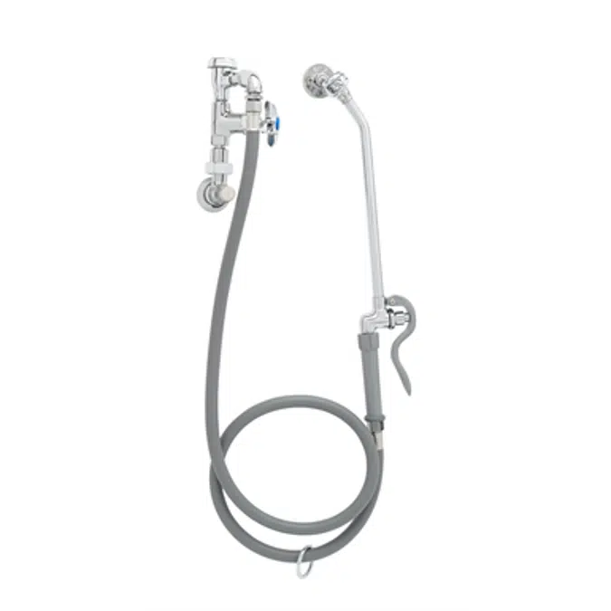 BIM objects - Free download! B-0678 Bedpan Washer, Loose Key Angle ...