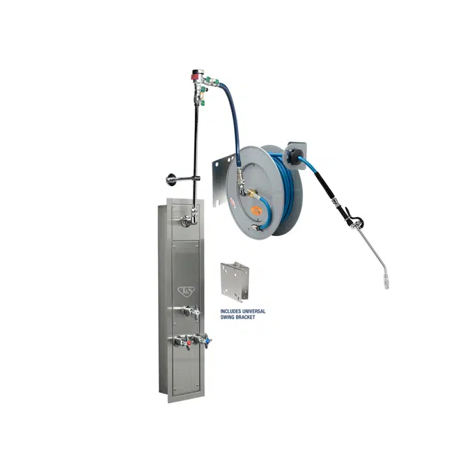 BIM objects - Free download! B-7242-U10WS7BC 50' Epoxy Coated Open Hose ...