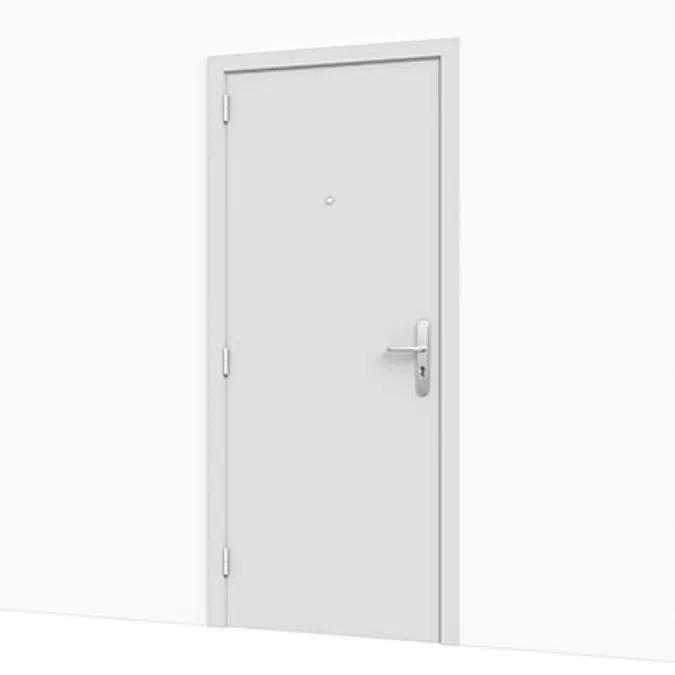 BIM objects - Free download! Apartment Entrance Door | BIMobject