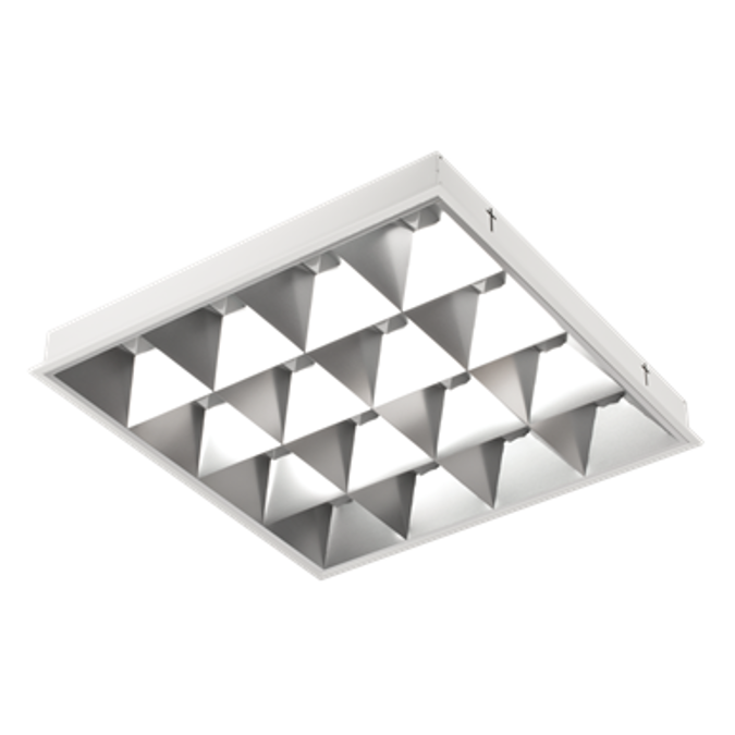 BIM objects - Free download! OFFICE PLUS LB LED 625x625 p/t | BIMobject