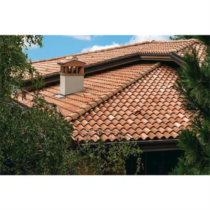 Objetos BIM - ¡Descarga gratis! Roof system for concrete tile Coppo del ...
