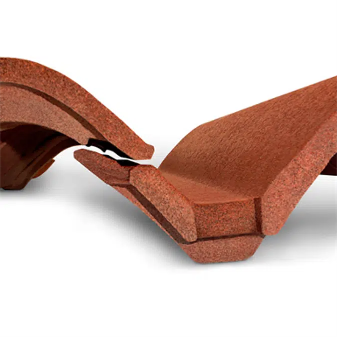 Objetos BIM - ¡Descarga gratis! Roof system for concrete tile Coppo del ...