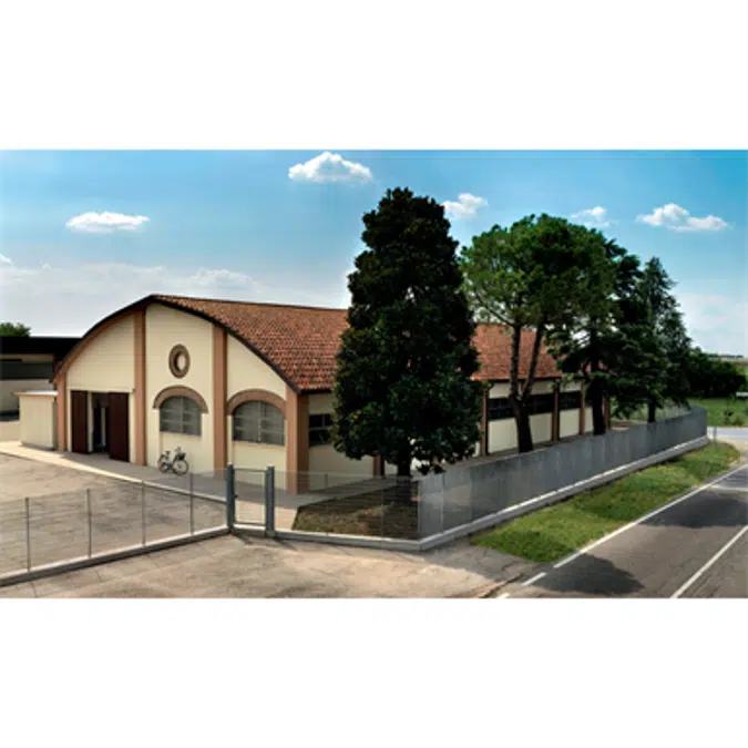 BIM objects - Free download! Roof system for clay tile Coppo Domus ...