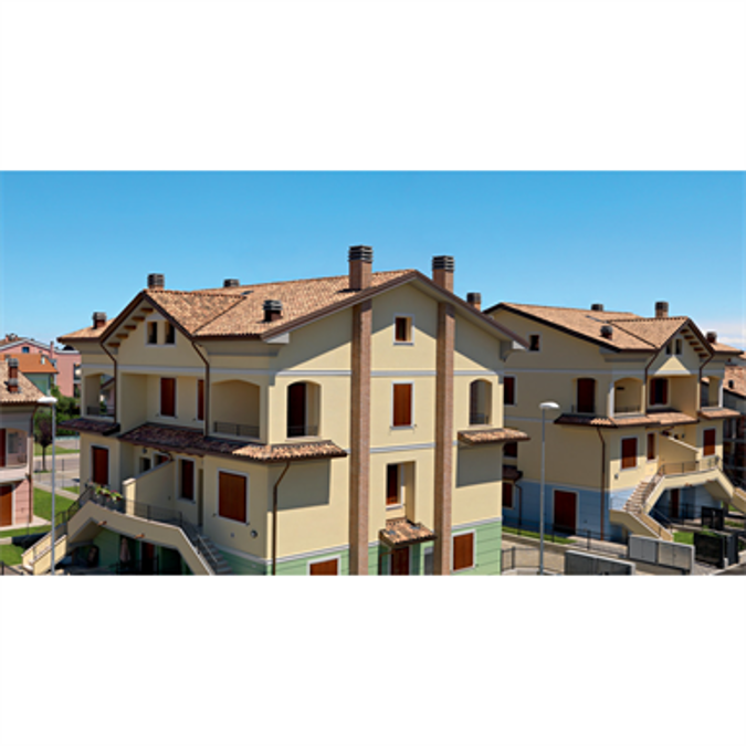 BIM objects - Free download! Roof system for clay tile Coppo Domus ...