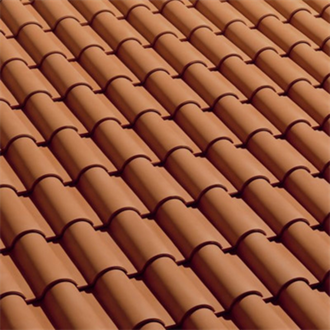 BIM objects - Free download! Roof system for clay tile Nova | BIMobject