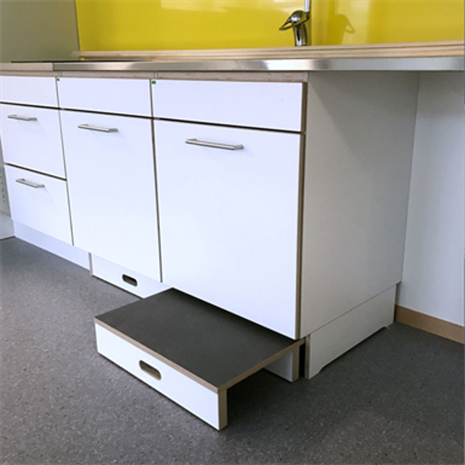 BIM objects - Free download! Base Plinth step stool | BIMobject