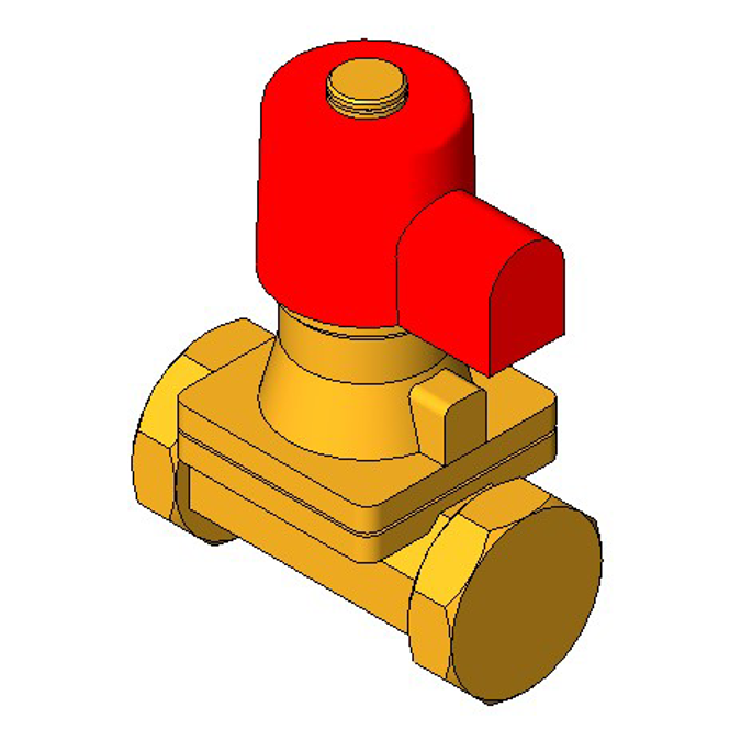 BIM objects - Free download! BIMobject TH x Thai Obayashi_Solenoid ...