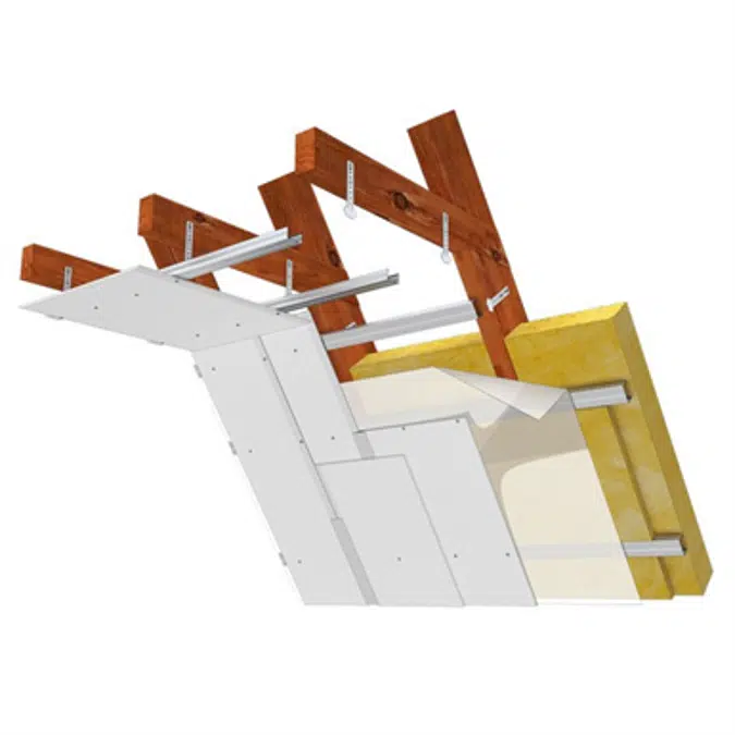 BIM objects - Free download! Siniat Nida loft WP/CD/25 | BIMobject