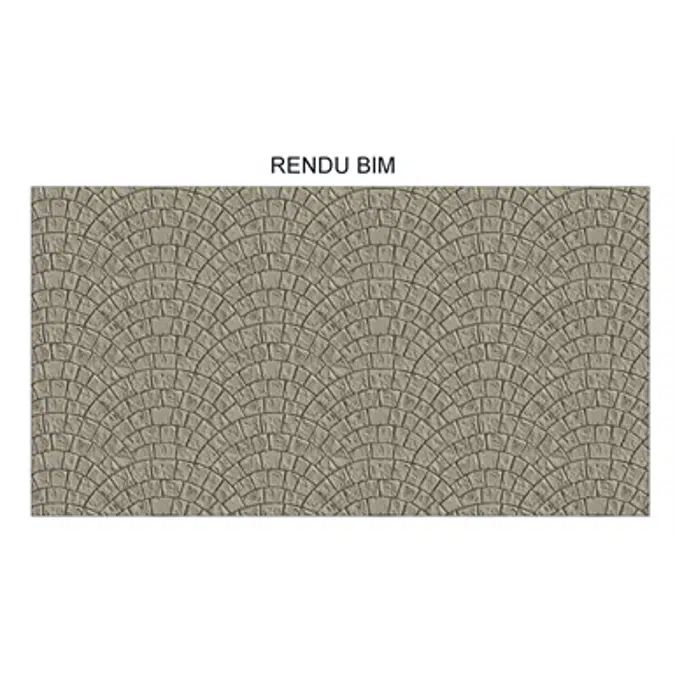 BIM object - Decorative concrete - Béton imprimé - Stamped concrete ...