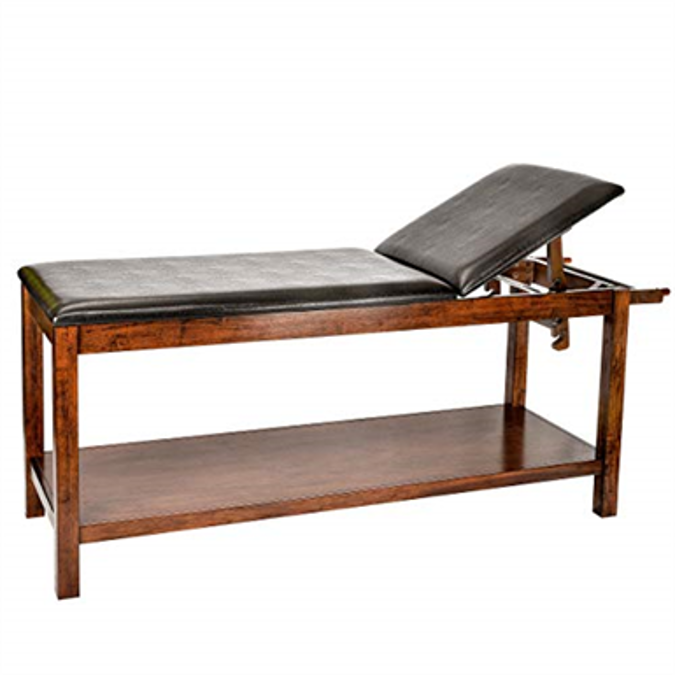 BIM objects - Free download! AdirMed Mahogany Wooden Exam Table | BIMobject