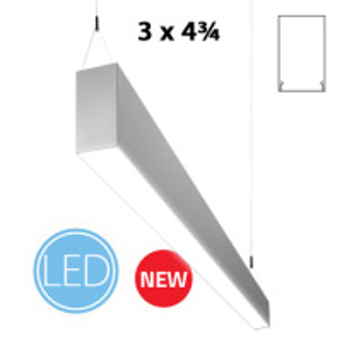 BIM objects - Free download! Bio2 Linear LED | BIMobject