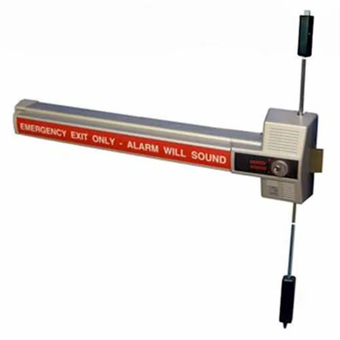 BIM objects - Free download! ECL-230X-TDB Exit Control Lock, Top Bolt ...