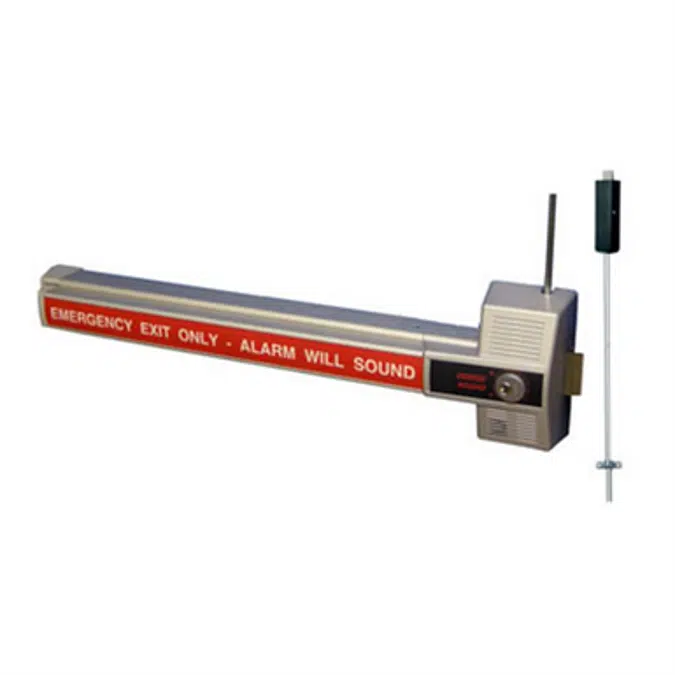 BIM objects - Free download! ECL-230X-TD Exit Control Lock, Top and ...