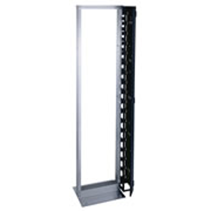 BIM objects - Free download! RLA Series Aluminum Open Frame Racks, 19 ...