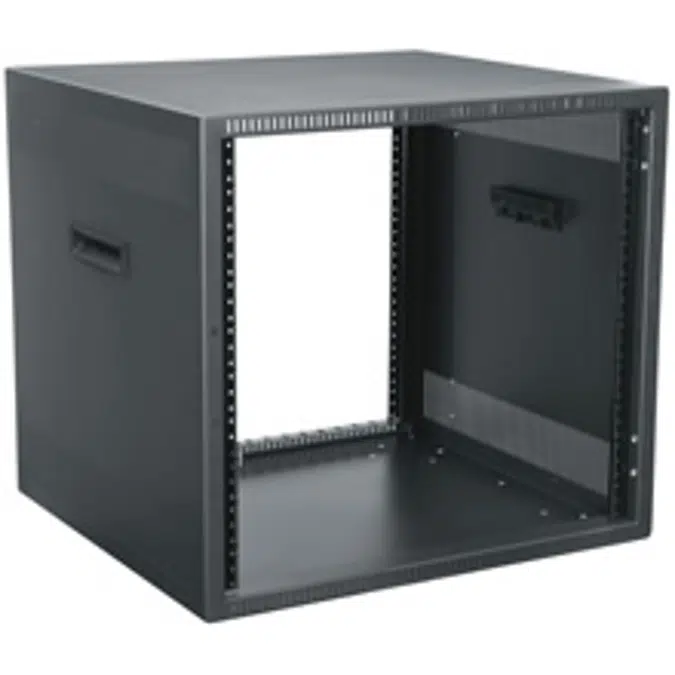 BIM objects - Free download! DTRK Series 19" Desktop Rack | BIMobject