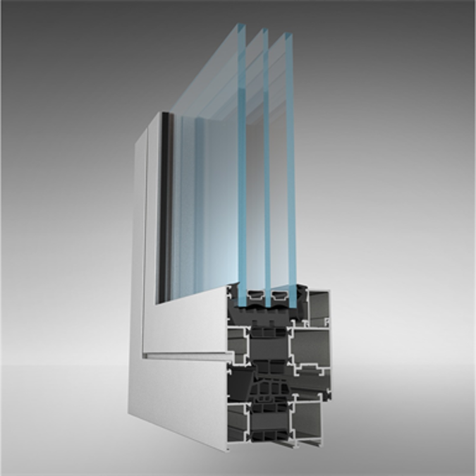 BIM objects - Free download! Alutech ALT.W72 Windows | BIMobject