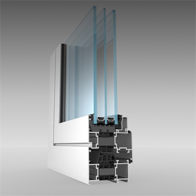 BIM objects - Free download! Alutech ALT.W72 Windows | BIMobject