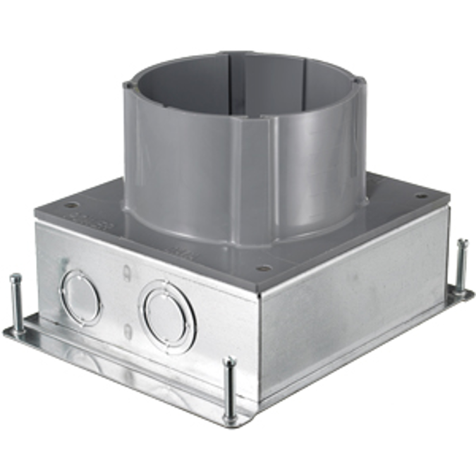 BIM objects - Free download! SystemOne Floor Box, Stamped Steel with ...