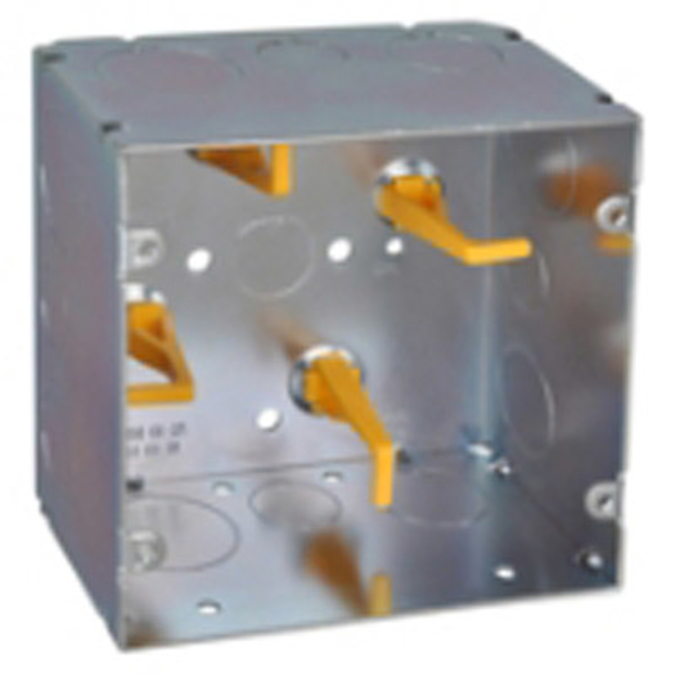 BIM objects - Free download! 5 SQUARE Boxes, Covers and Accessories ...