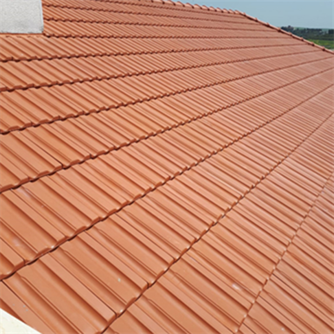BIM objects - Free download! TECHNICA-10 Red Roof Tile | BIMobject