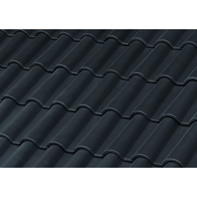 BIM object - ดาวน์โหลดฟรี! TB-12 Graphite Roof Tile | BIMobject