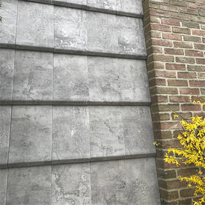 BIM objects - Free download! FLAT-10 Sidney Graphite Roof Tile | BIMobject