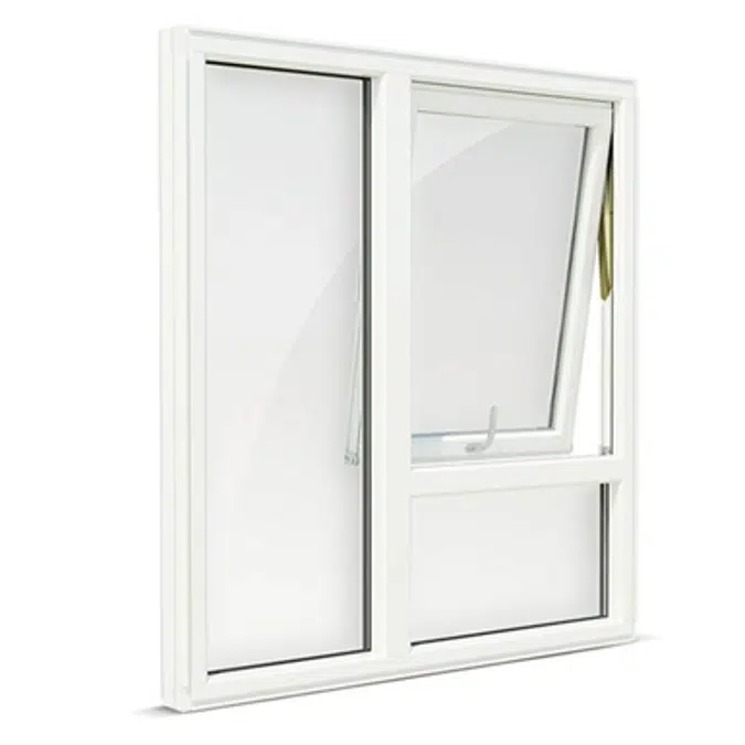 Objetos BIM - ¡Descarga gratis! NTech Villa Fixed frame w/sash | BIMobject