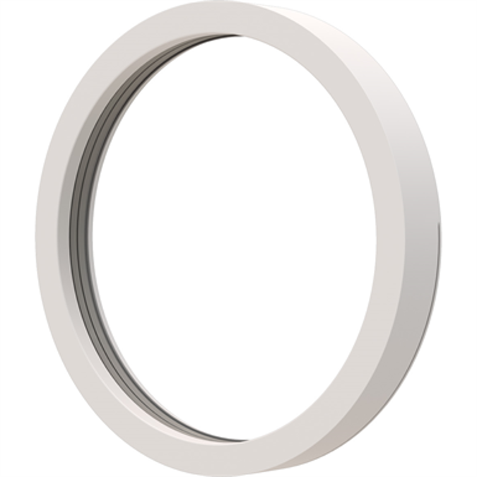 BIM objects - Free download! 3D printed circular fixed light window in ...