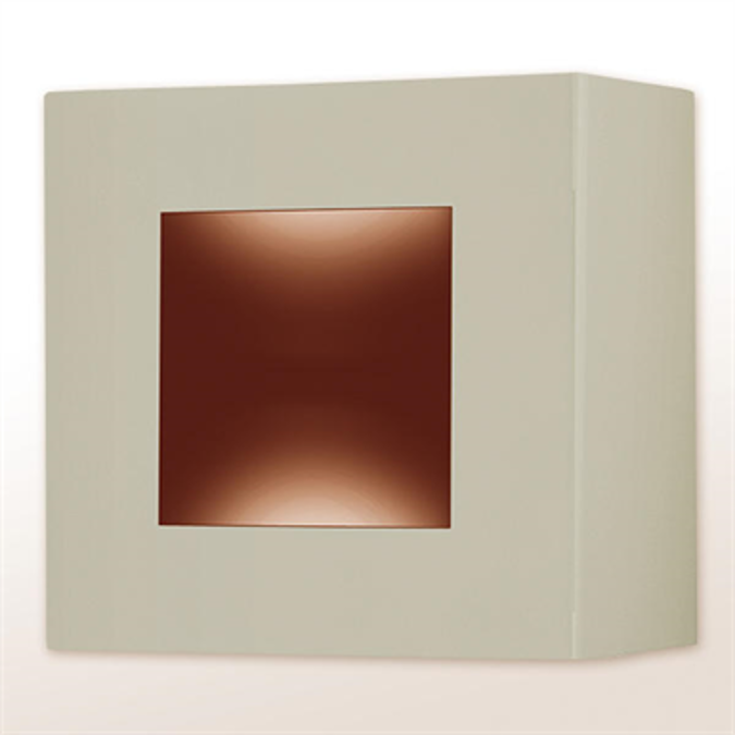 BIM objects - Free download! Indoor Wall Sconce, 9", Single Window ...
