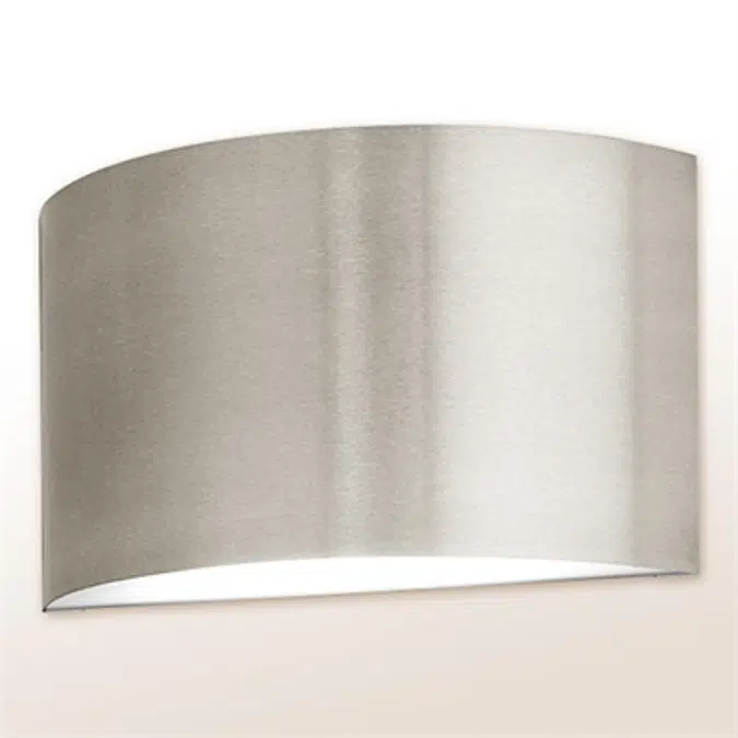 BIM objects - Free download! Indoor Wall Sconce, 12", Plain, Wall Mount ...