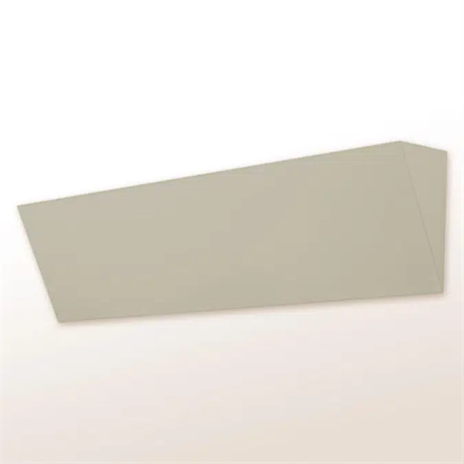 BIM objects - Free download! Indoor Wall Sconce, 24", Wedge, Wall Mount ...