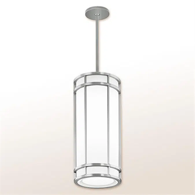 BIM objects - Free download! Indoor Pendant Light Fixture, Cylinder ...