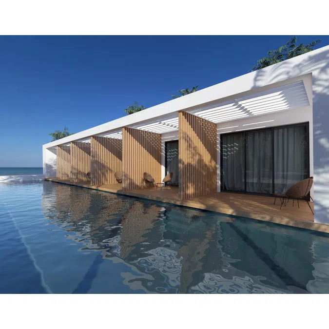 BIM objects - Free download! Serie 100AR - Puerta corrediza Reforzada ...