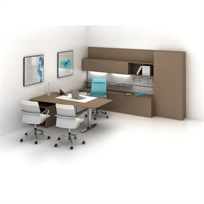 BIM objects - Free download! Haworth - Idea Starter 213 - Design Intent ...