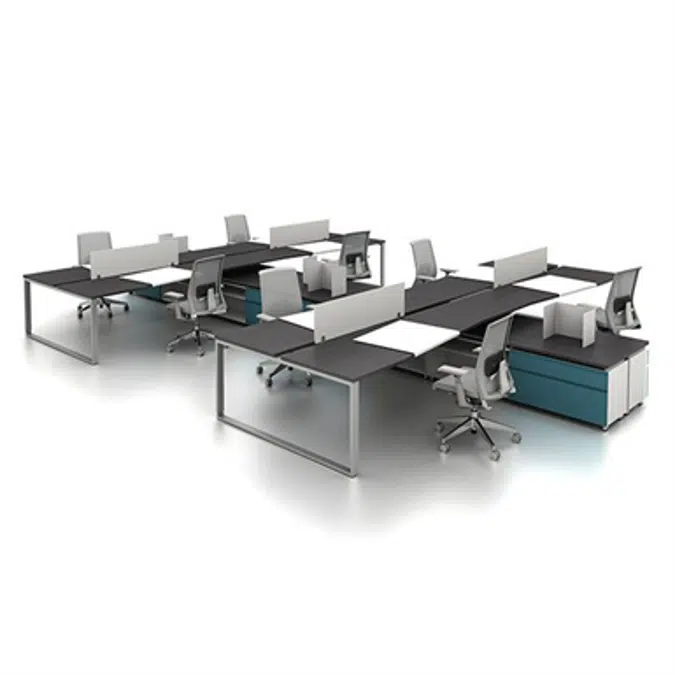 BIM objects - Free download! Haworth - Idea Starter 133 - Design Intent ...