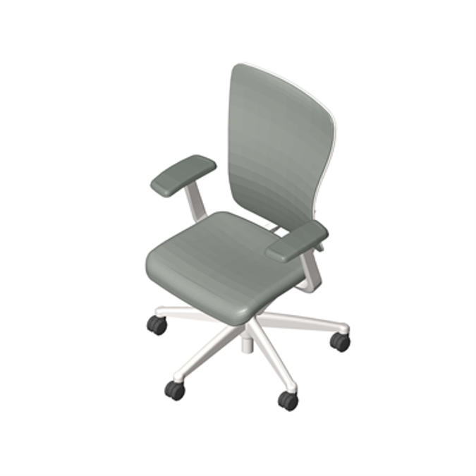 Objetos Bim - Download gratuito Zody Task Chair With Fixed Arms | BIMobject