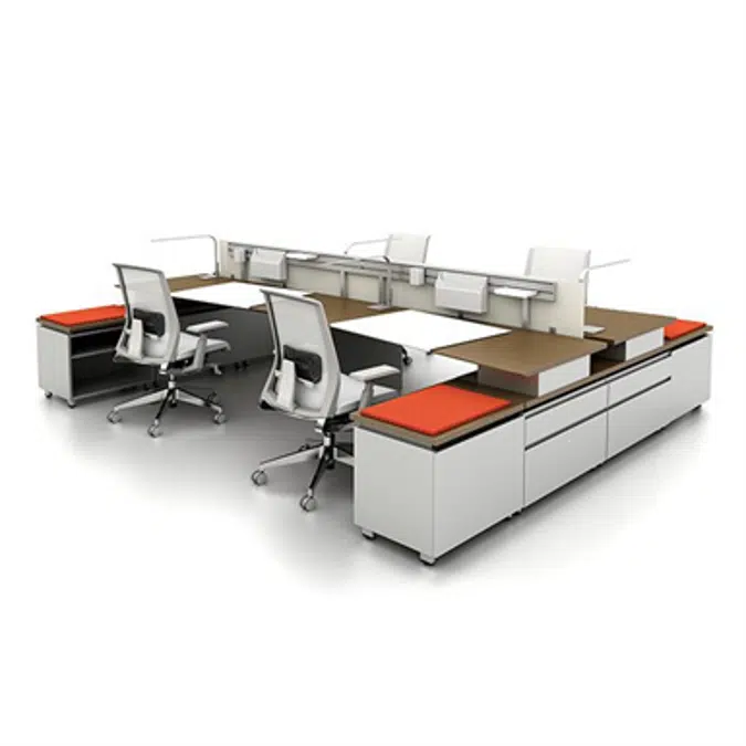 BIM objects - Free download! Haworth - Idea Starter 114 - Design Intent ...