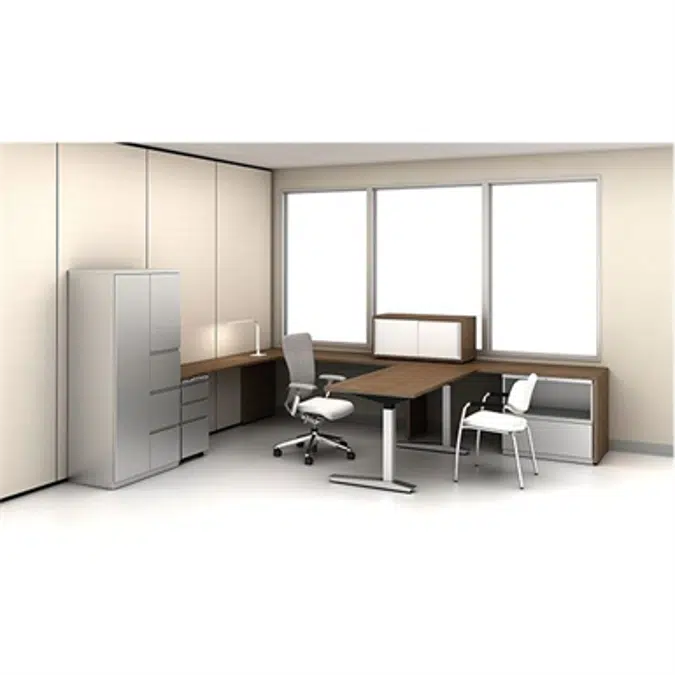 BIM objects - Free download! Haworth - Idea Starter 62 - Design Intent ...