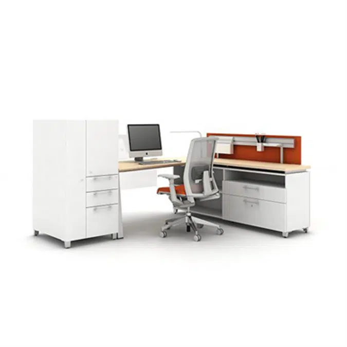 BIM objects - Free download! Haworth - Idea Starter 138 - Design Intent ...